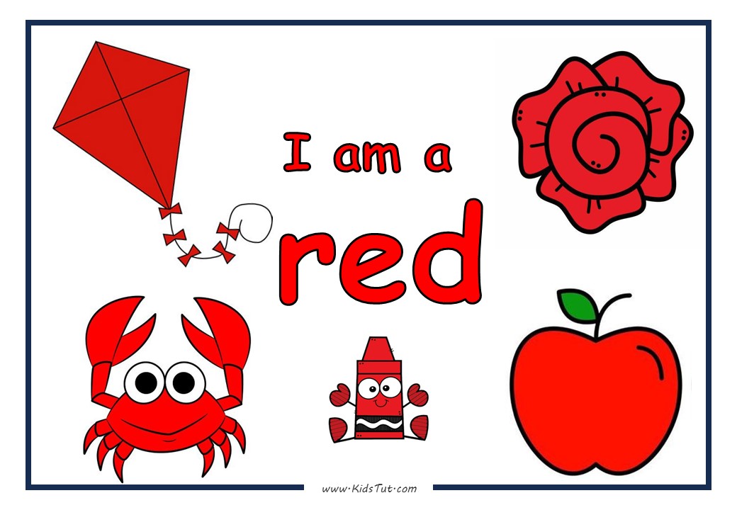 Flashcards for Learning Colors with Objects - KidsTut