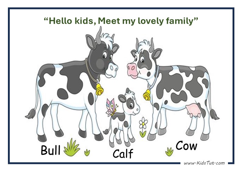 Free Printable Farm Animal Family Cards for Kids! - KidsTut
