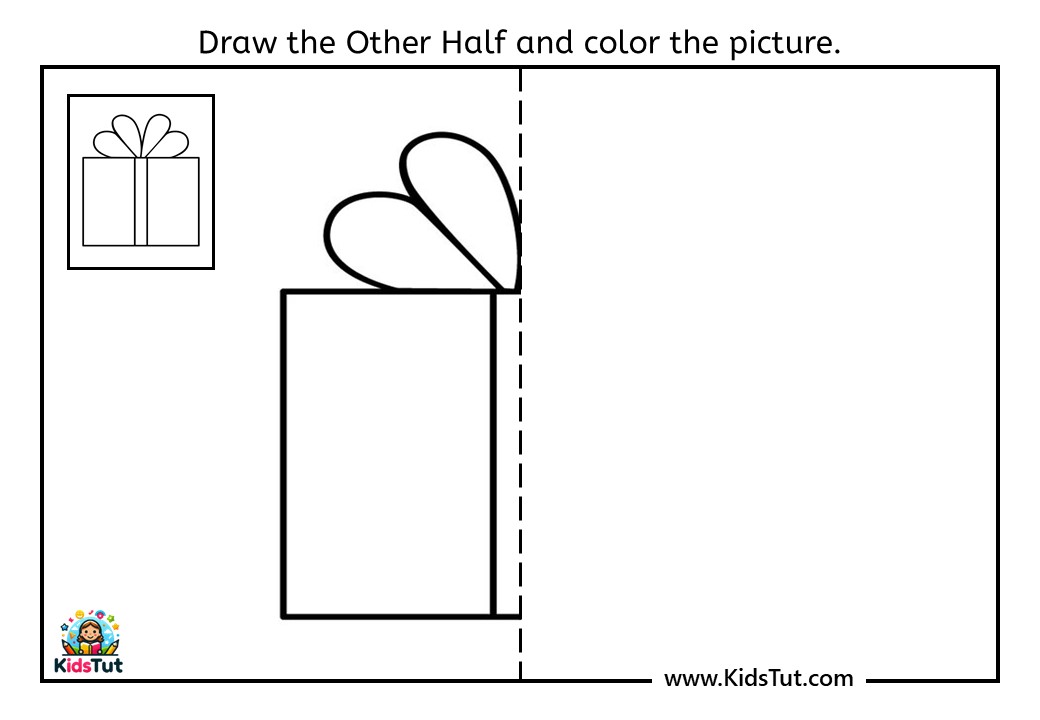 Free Symmetry drawing worksheets for kids - KidsTut