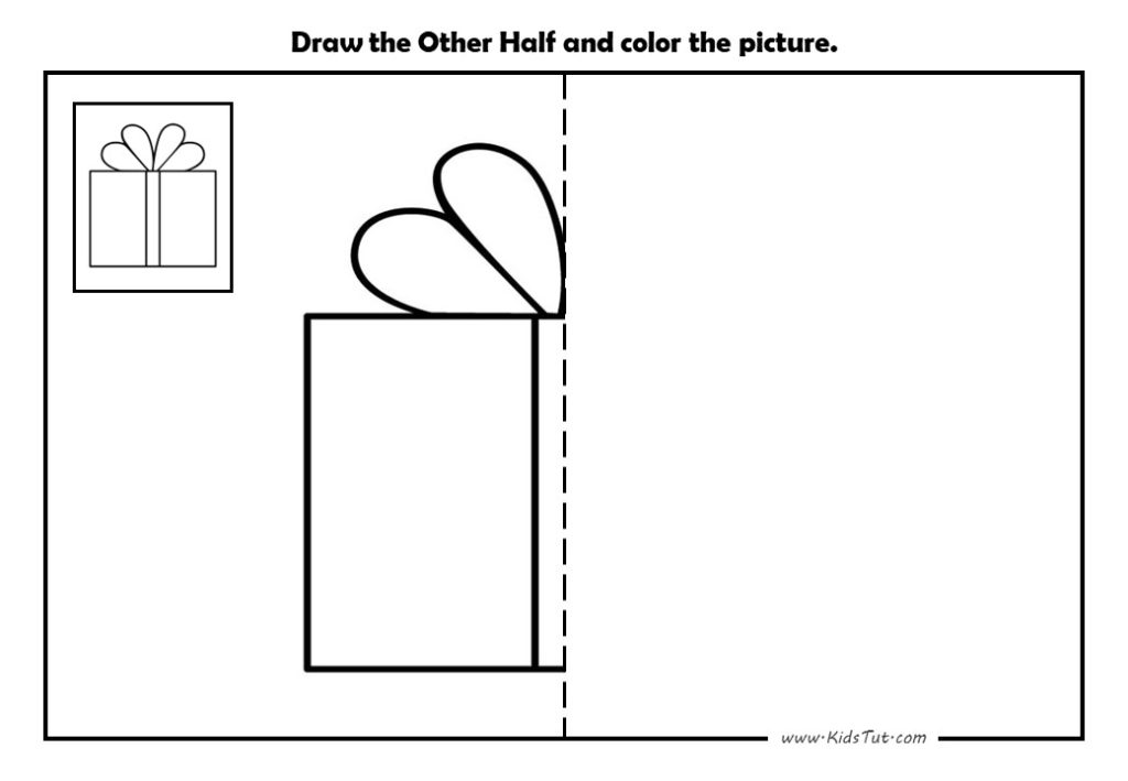 Free Symmetry drawing worksheets for kids - KidsTut