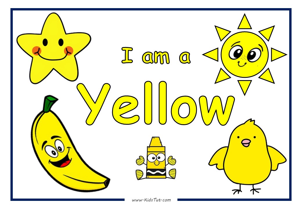 Flashcards for Learning Colors with Objects - KidsTut