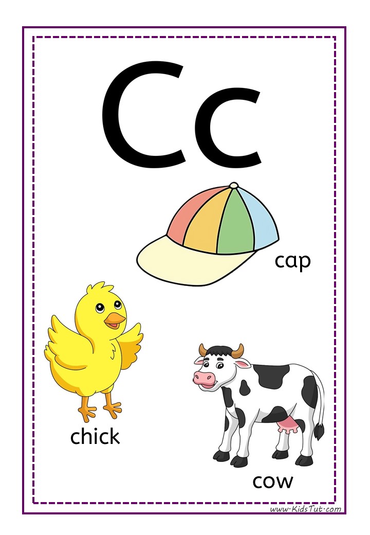 Words that start with the letter “C” for kids - KidsTut