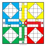Printable Ludo Game Board Templates and Instructions for Kids - KidsTut