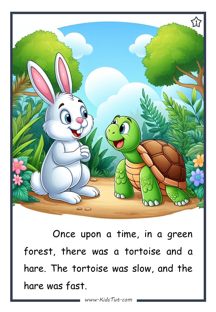 Story Time: The Tortoise and The Hare - KidsTut