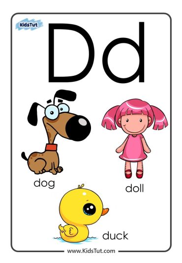 Easy ‘D’ Words with Simple Examples for Kids - KidsTut