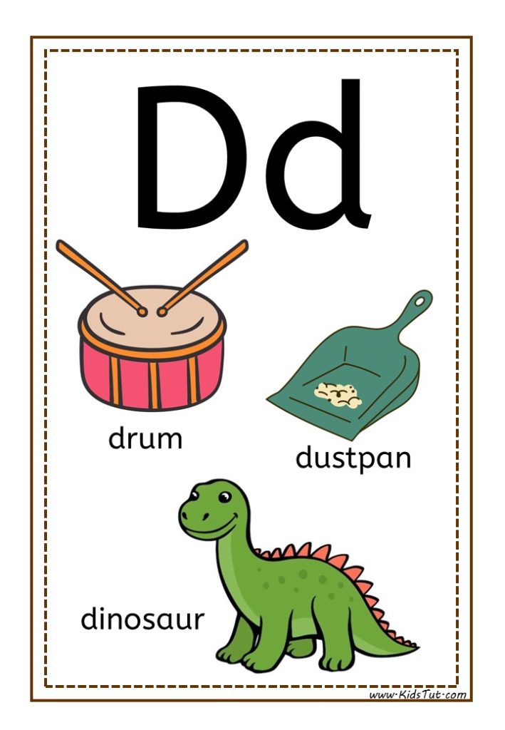 Words that start with the letter “D” for kids - KidsTut