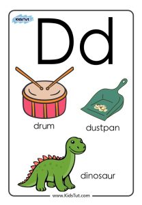 Easy ‘D’ Words with Simple Examples for Kids - KidsTut