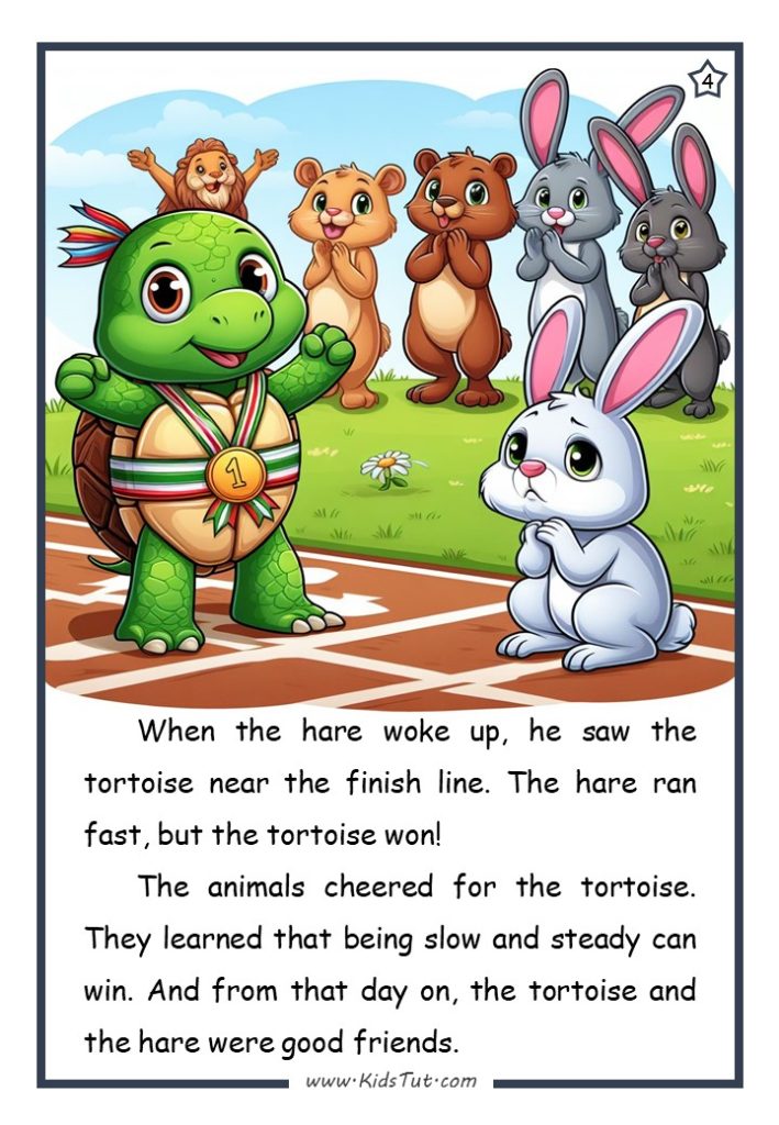 Story Time: The Tortoise and The Hare - KidsTut