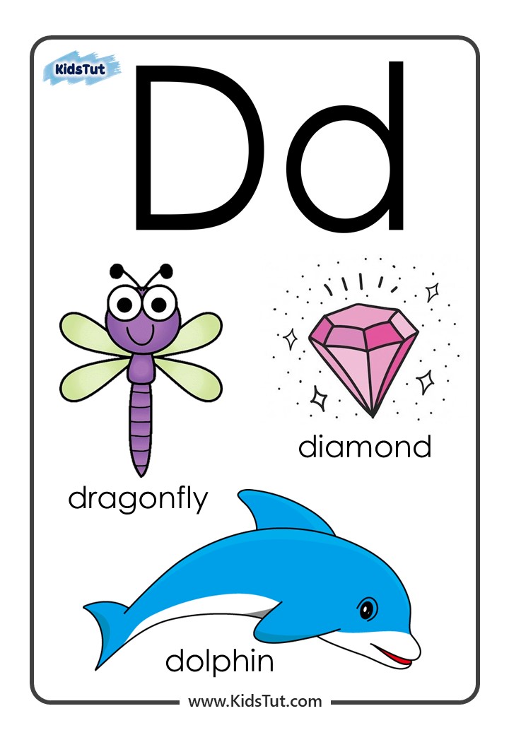 Easy ‘D’ Words with Simple Examples for Kids - KidsTut