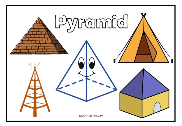 Fun 3D Shapes and Objects Learning Pages for Kids! - KidsTut