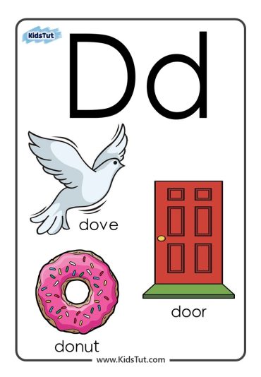 Easy ‘D’ Words with Simple Examples for Kids - KidsTut