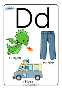 Easy ‘D’ Words with Simple Examples for Kids - KidsTut