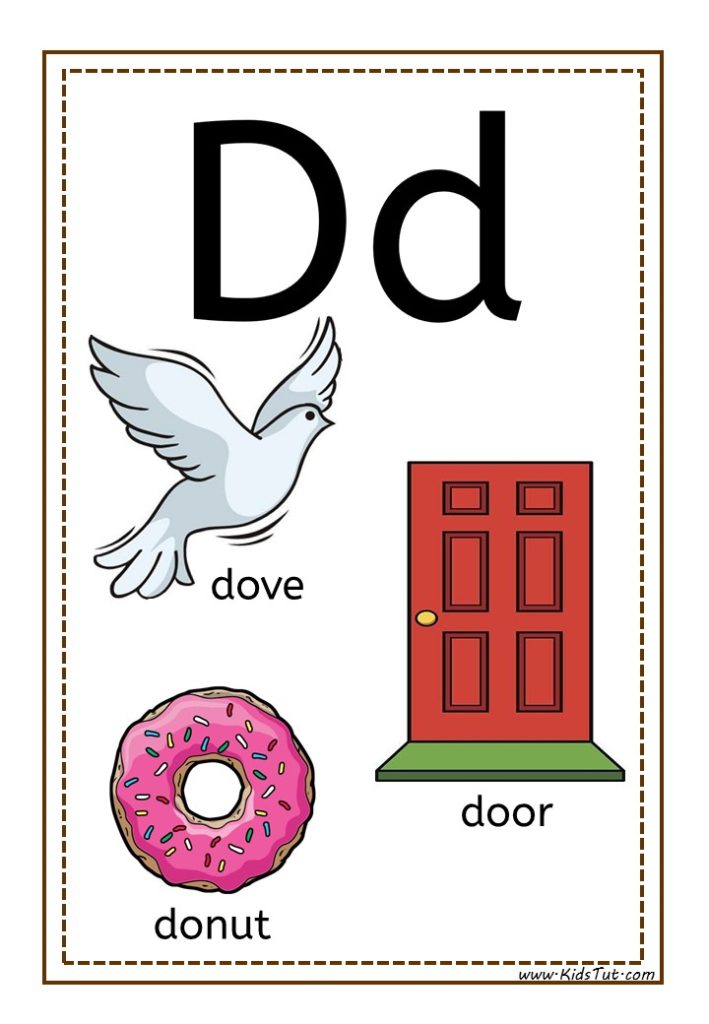 Words that start with the letter “D” for kids - KidsTut
