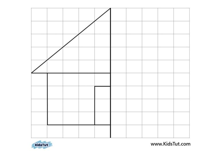 Simple Symmetry Drawing Worksheets for kids - KidsTut