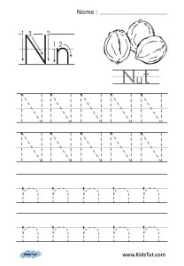 Free Tracing Alphabet Worksheets for Kids - KidsTut