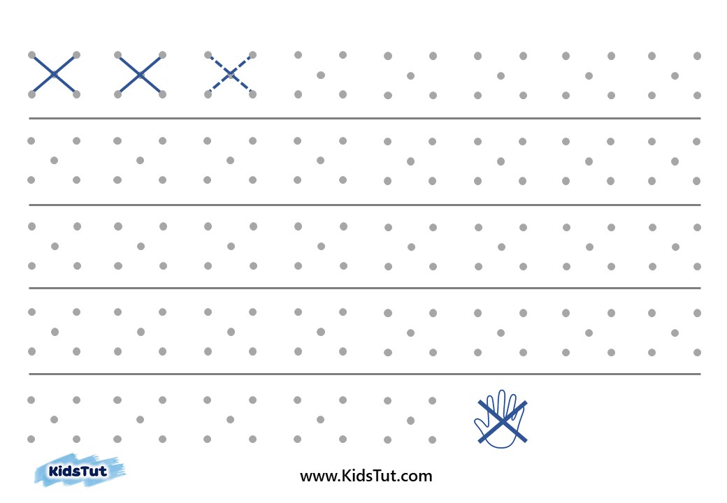 Free Printable Pre-writing worksheets for kids - KidsTut