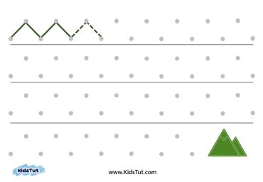 Free Printable Pre-writing worksheets for kids - KidsTut