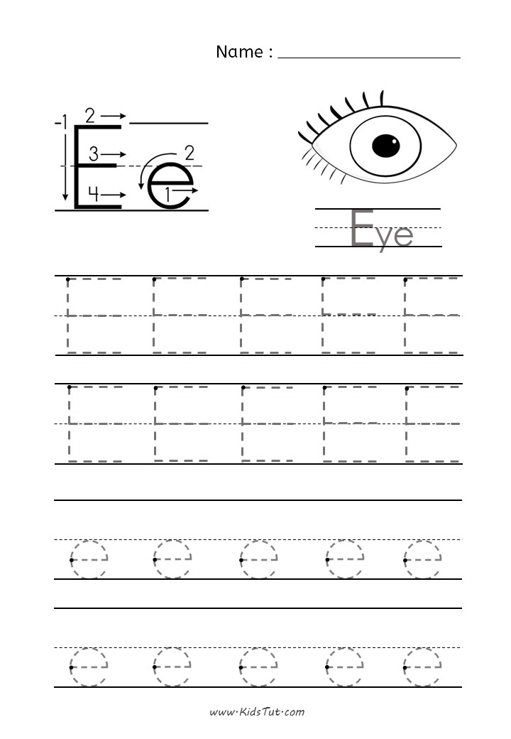 free Tracing Alphabet Worksheets for Kids - KidsTut