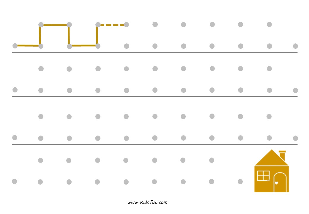 Printable Pre-writing worksheets for kids - KidsTut