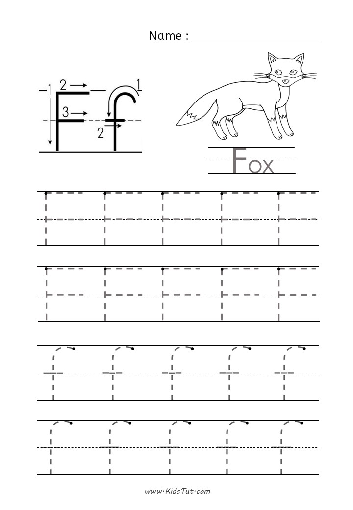 free Tracing Alphabet Worksheets for Kids - KidsTut