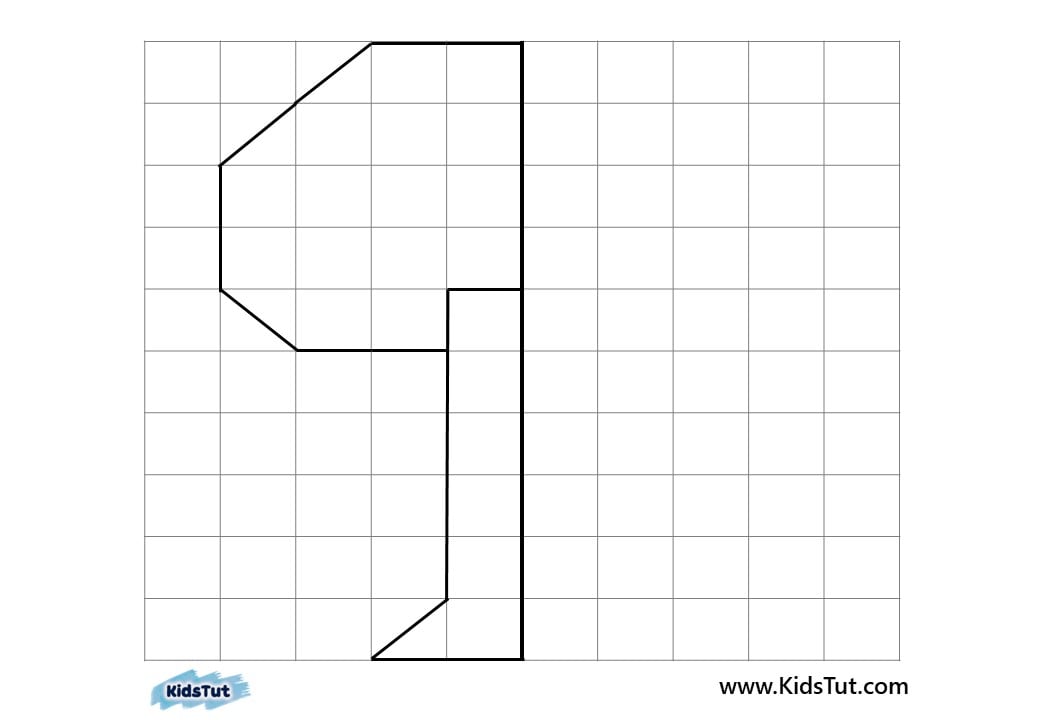 Simple Symmetry Drawing Worksheets for kids - KidsTut
