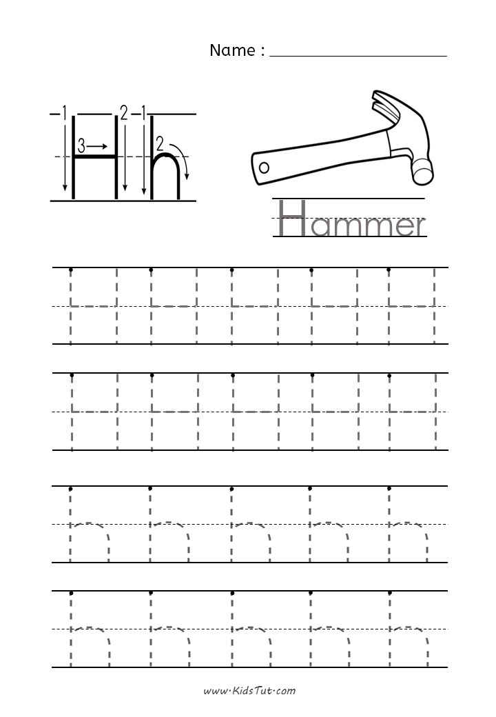 free Tracing Alphabet Worksheets for Kids - KidsTut