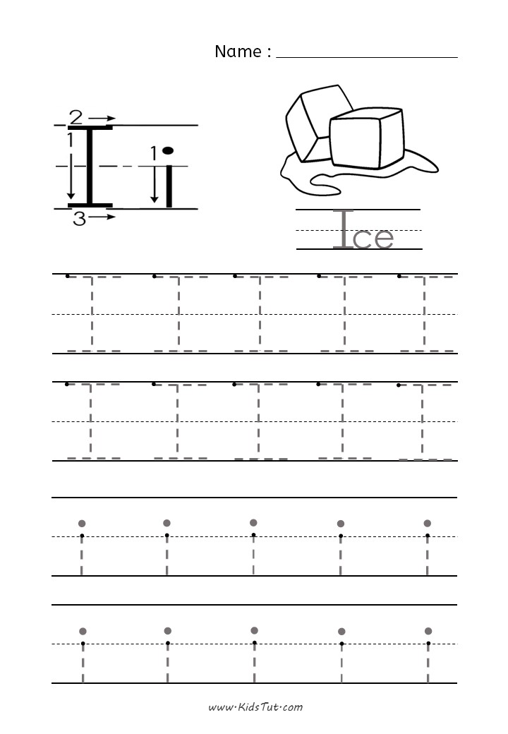 free Tracing Alphabet Worksheets for Kids - KidsTut