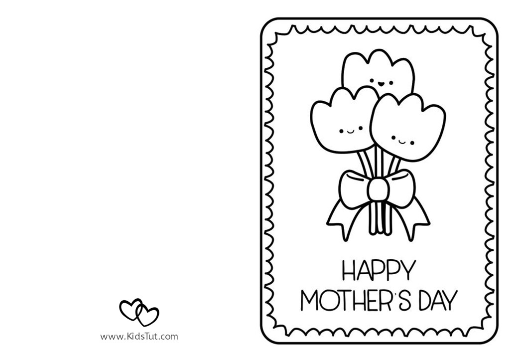 Free Printable Card Templates for Mother’s Day - KidsTut