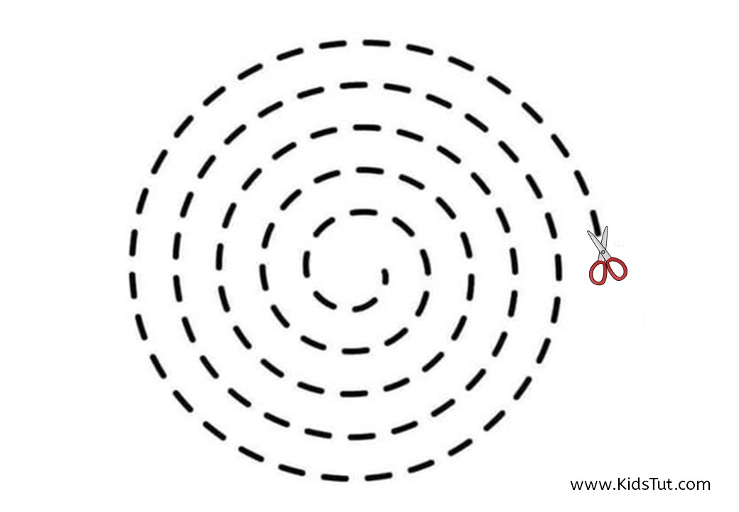 Free Printable Cutting Practice Worksheets - KidsTut