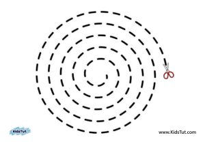 Free Printable Cutting Practice Worksheets - KidsTut