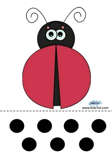 Easy Cut and Paste Activity Sheets for Kids - KidsTut