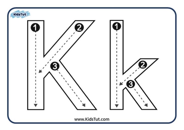 Free Alphabet Handwriting Practice cards for kids - KidsTut