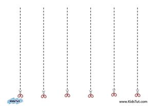 Free Printable Cutting Practice Worksheets - KidsTut