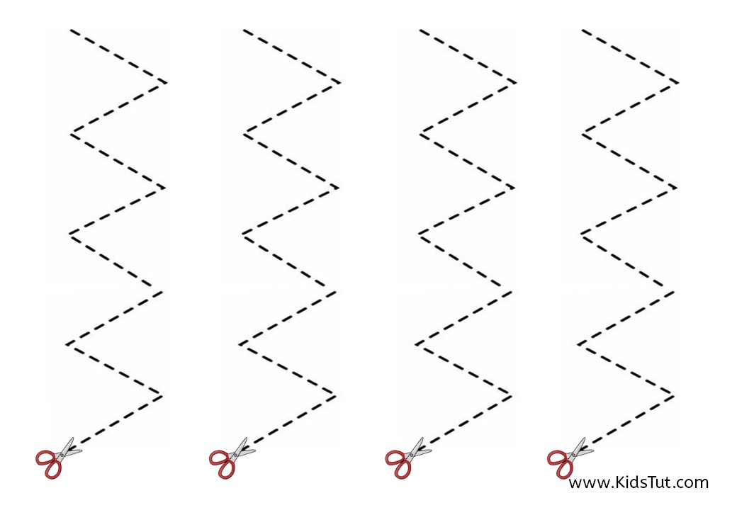 Free Printable Cutting Practice Worksheets - KidsTut