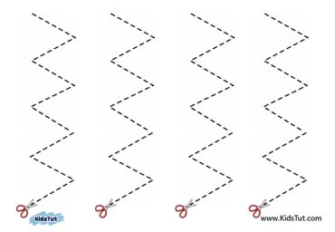 Free Printable Cutting Practice Worksheets - KidsTut