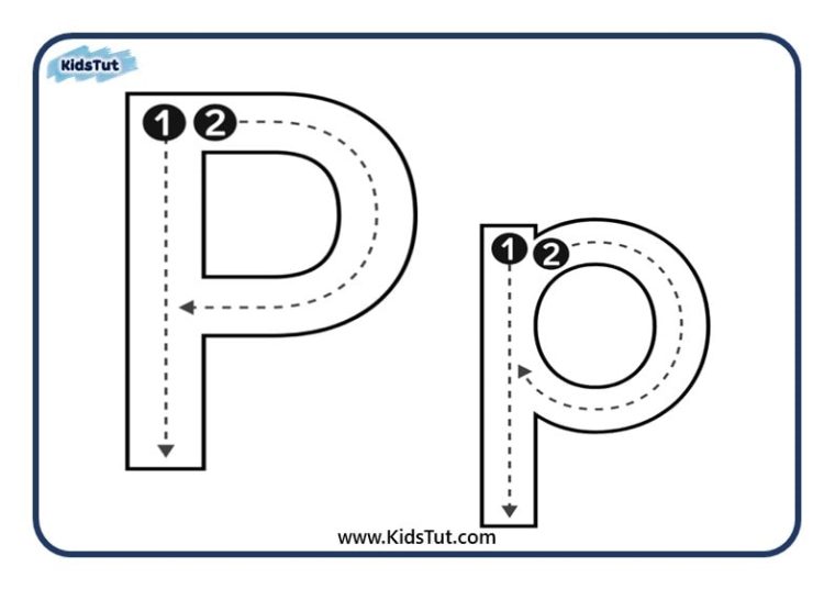 Free Alphabet Handwriting Practice cards for kids - KidsTut