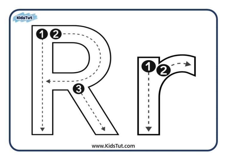 Free Alphabet Handwriting Practice cards for kids - KidsTut