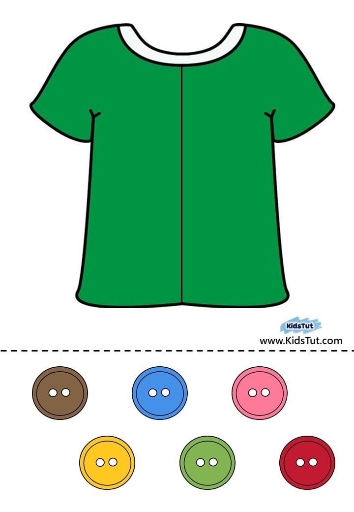 Easy Cut and Paste Activity Sheets for Kids - KidsTut