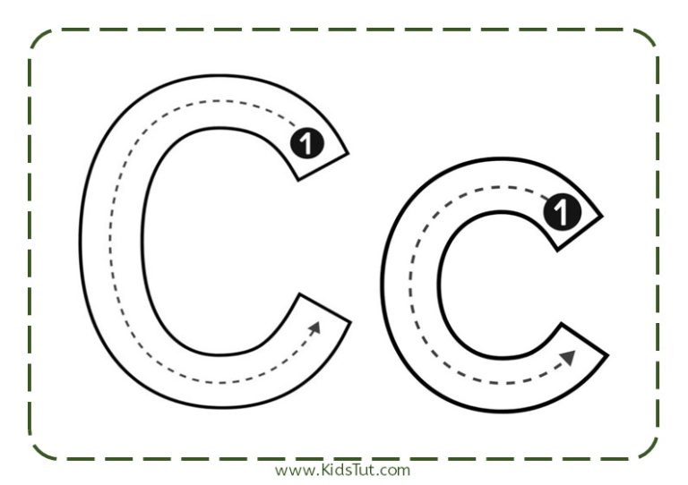 Free Alphabet Handwriting Practice cards for kids - KidsTut