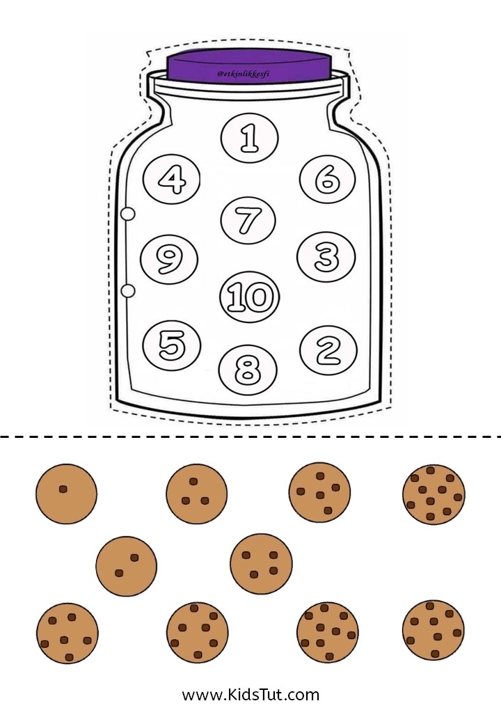 Fun Cut and Paste Activity Sheets for Kids - KidsTut