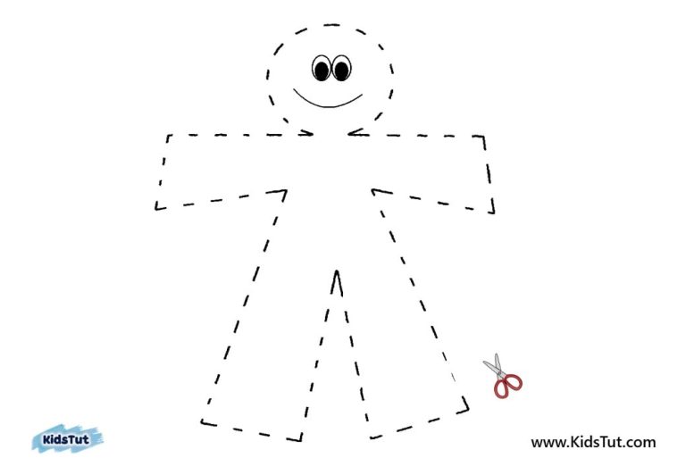 Free Printable Cutting Practice Worksheets - KidsTut