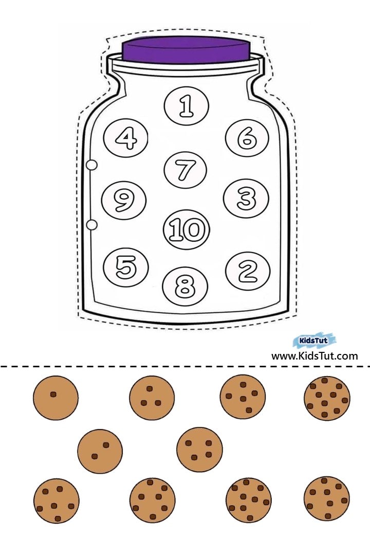 Easy Cut and Paste Activity Sheets for Kids - KidsTut