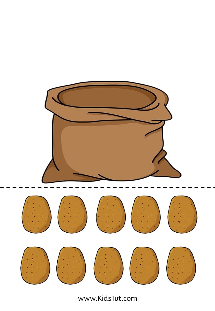 Fun Cut and Paste Activity Sheets for Kids - KidsTut