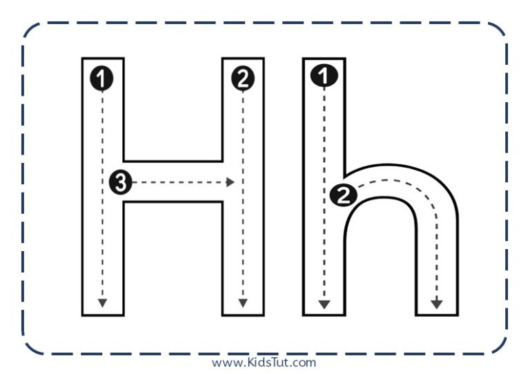 Free Alphabet Handwriting Practice cards for kids - KidsTut