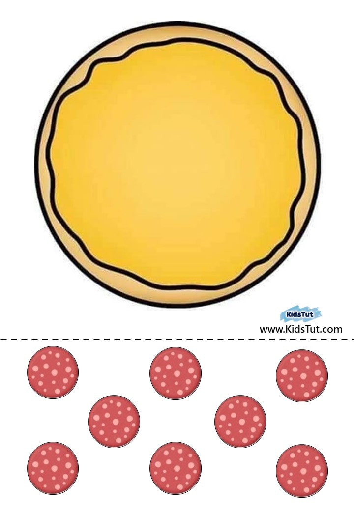 Easy Cut and Paste Activity Sheets for Kids - KidsTut