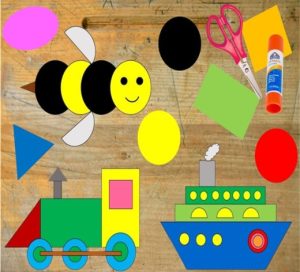Easy Drawing Pictures from Shapes for kids - KidsTut