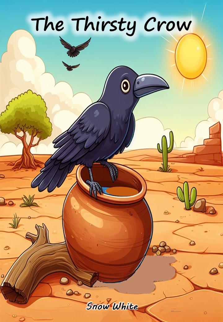Story Time: The Clever Thirsty Crow’s Tale - KidsTut