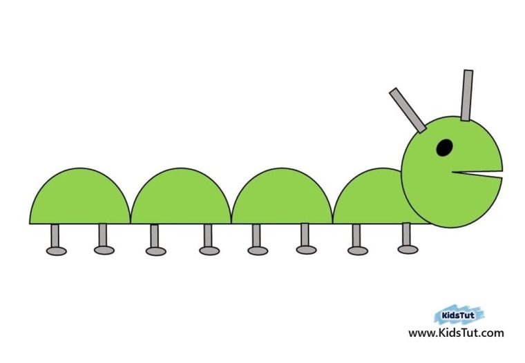 Easy Drawing Pictures from Shapes for kids - KidsTut