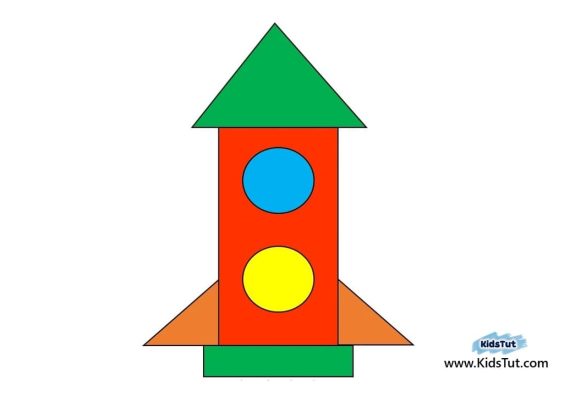 Easy Drawing Pictures from Shapes for kids - KidsTut