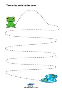 Trace the Path: Tracing Worksheets for Kids - KidsTut